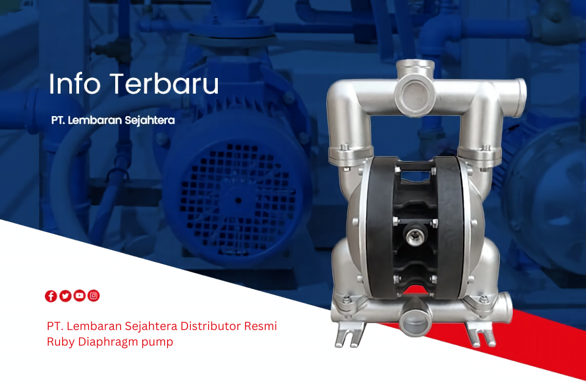 Distributor Pompa Diafragma Ruby Terbaik | PT. Lembaran Sejahtera Abadi
